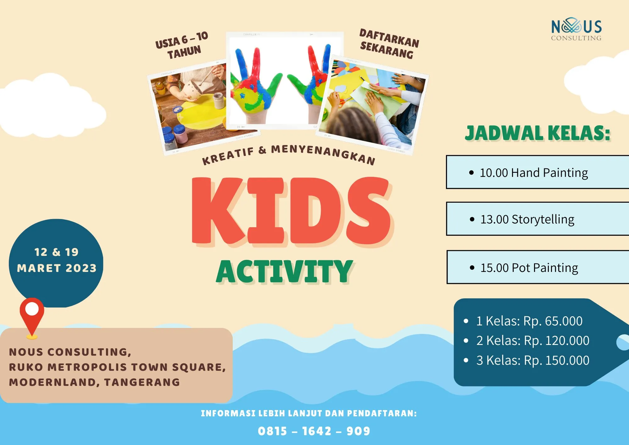 Activity For Kids! Join Now! | Berita dan Kegiatan | Nous Consulting ...